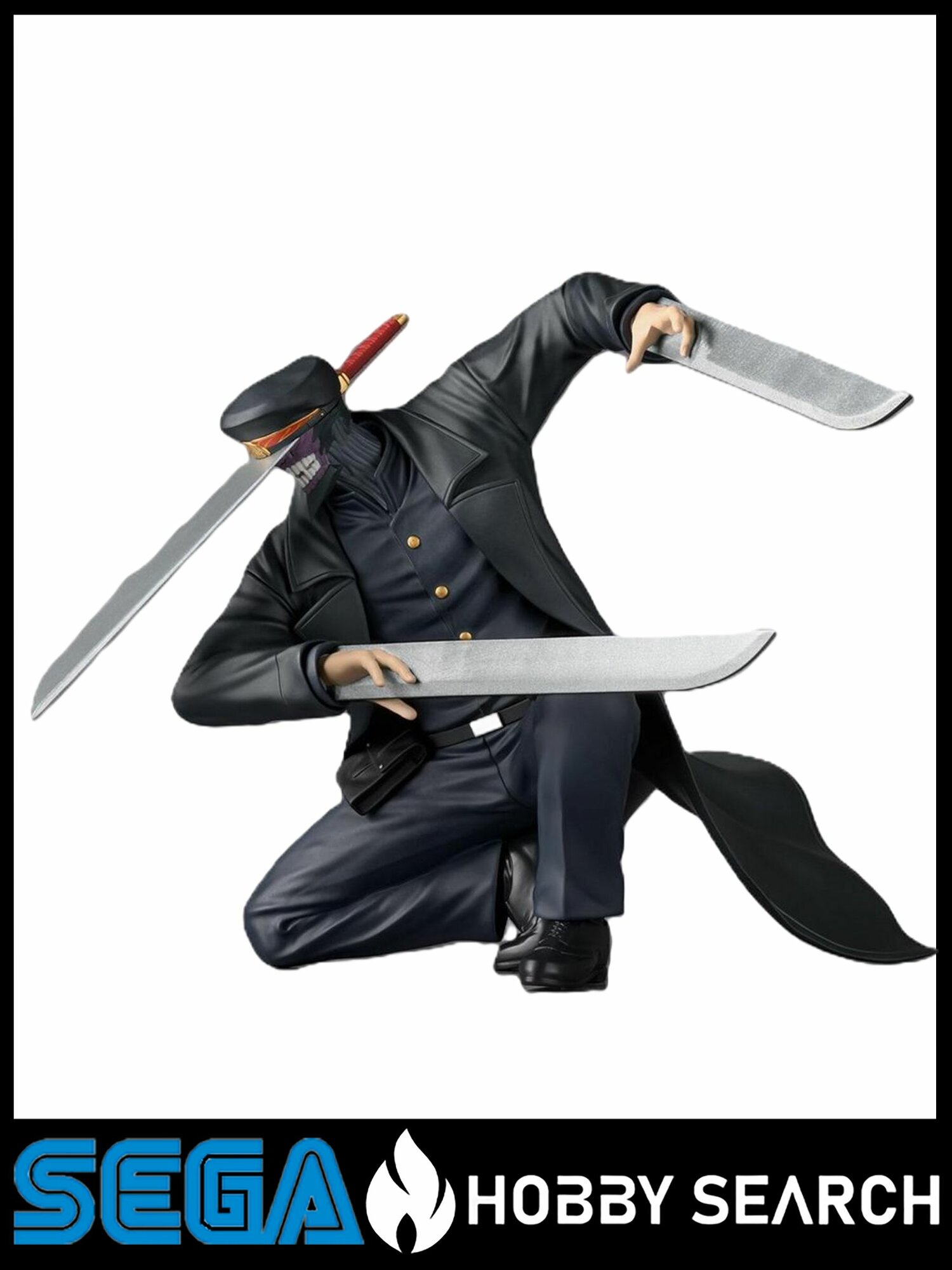 Фигурка Человек-бензопила Самурайский меч SEGA PM / Chainsaw Man Samurai Sword Figure 12 см