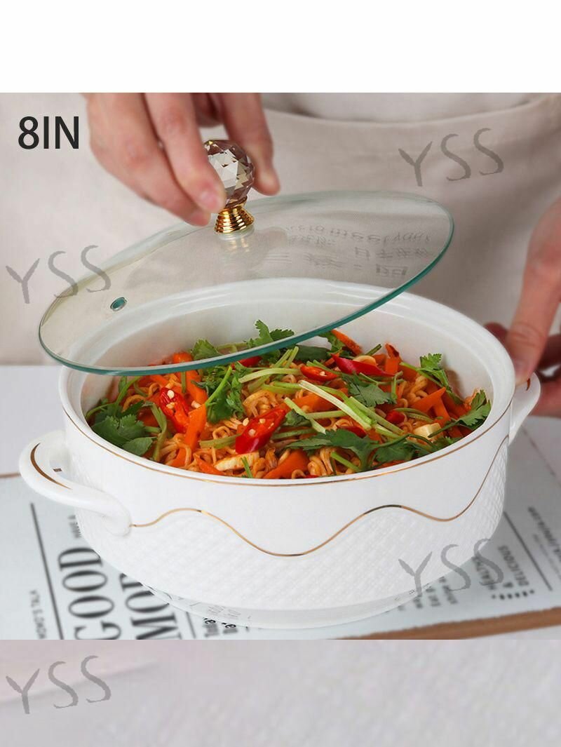 Супница С Ручками С Крышкой