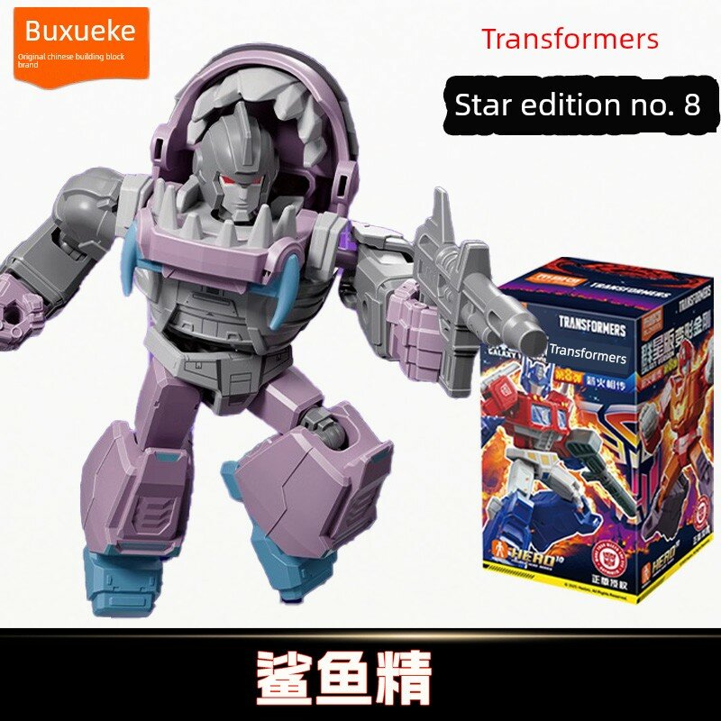 Фигурка Sharkfin Transformers Star Series Wave 8, эксклюзивная коллекционная модель с оригинальной упаковкой
