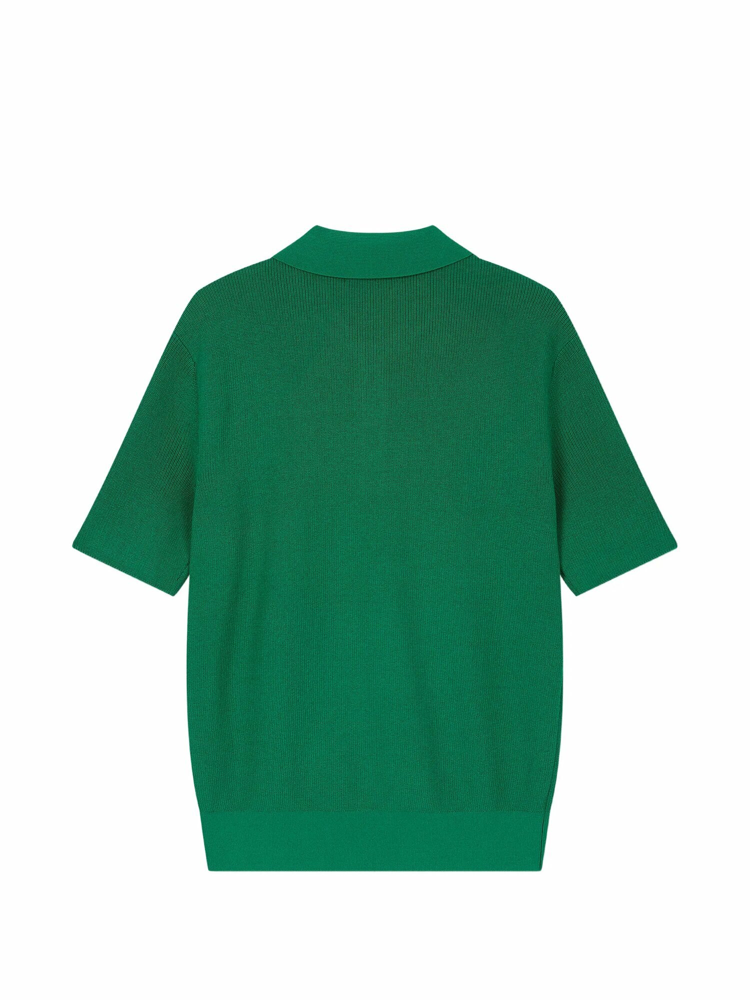 Топ STUDIO TOMBOY Button polo knit, размер OneSize, green — фото 1