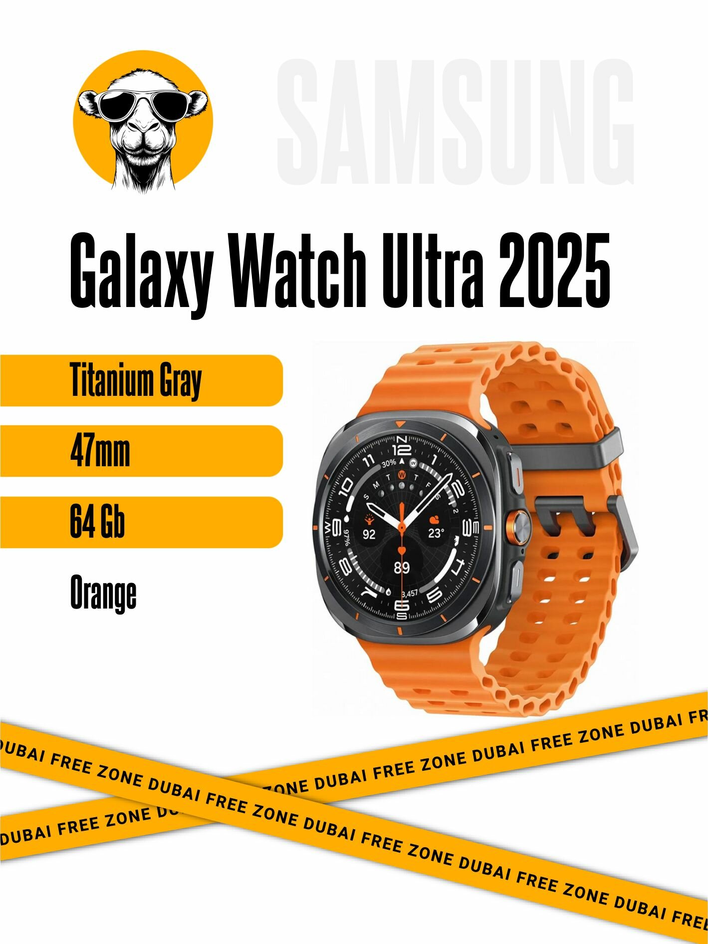 Смарт-часы Galaxy Watch Ultra 2025 Titanium Gray