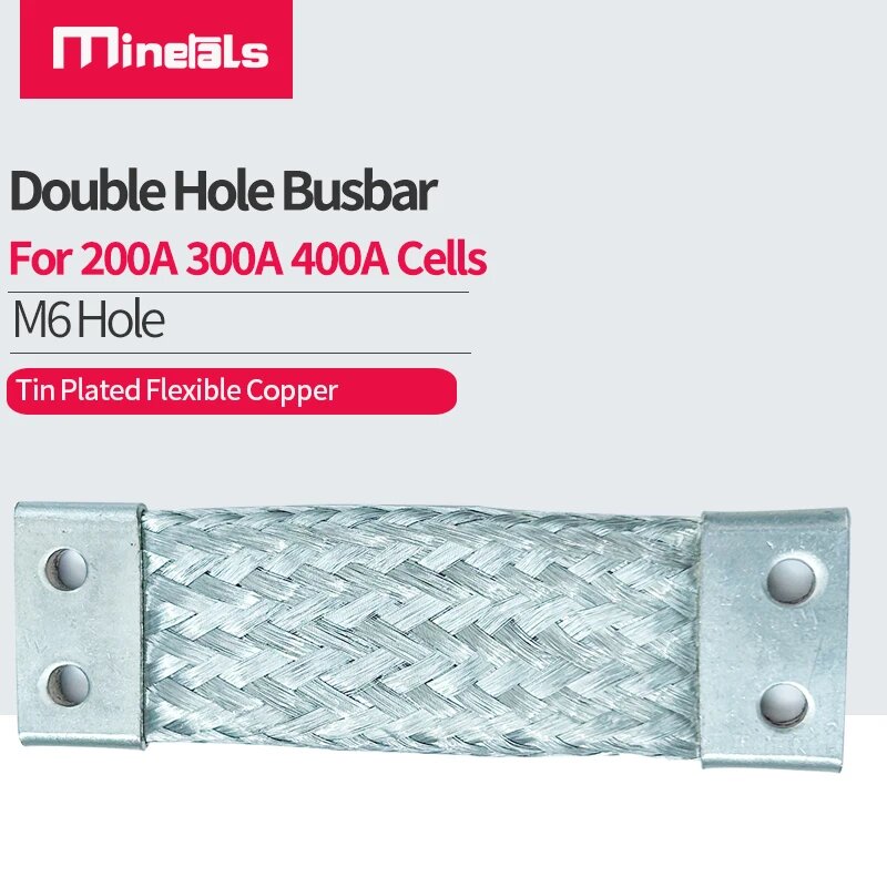 Гибкая шина Minerals M6 75мм² для аккумуляторов EVE 200А 300А 400А