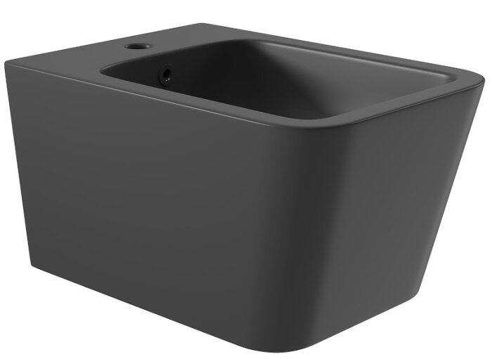 Биде подвесное Aqueduto MACIO MAC0340, черный матовый