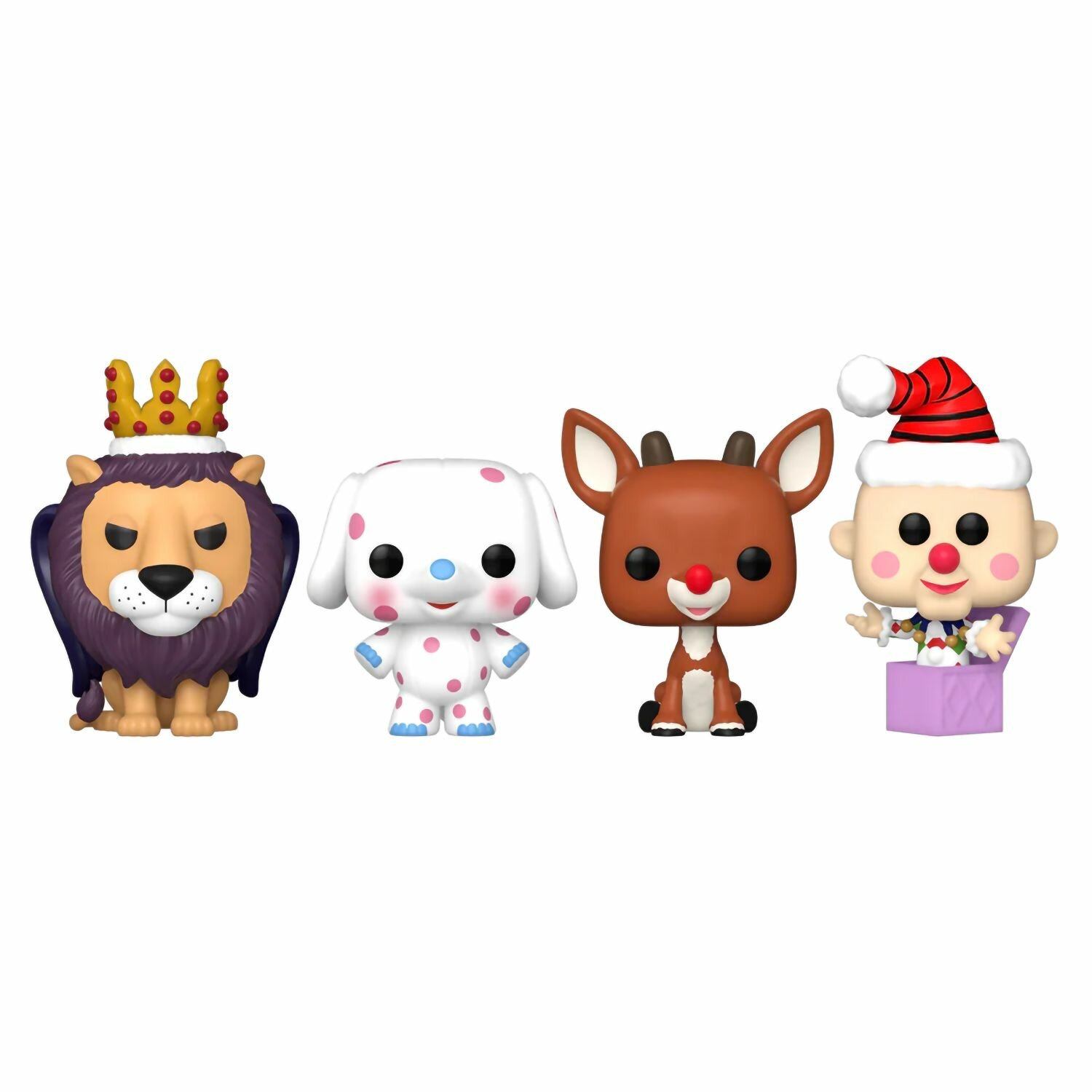 Фигурки Набор подарочный Funko Pocket POP! Rudolph Tree Holiday Box 4 фигурки 79943