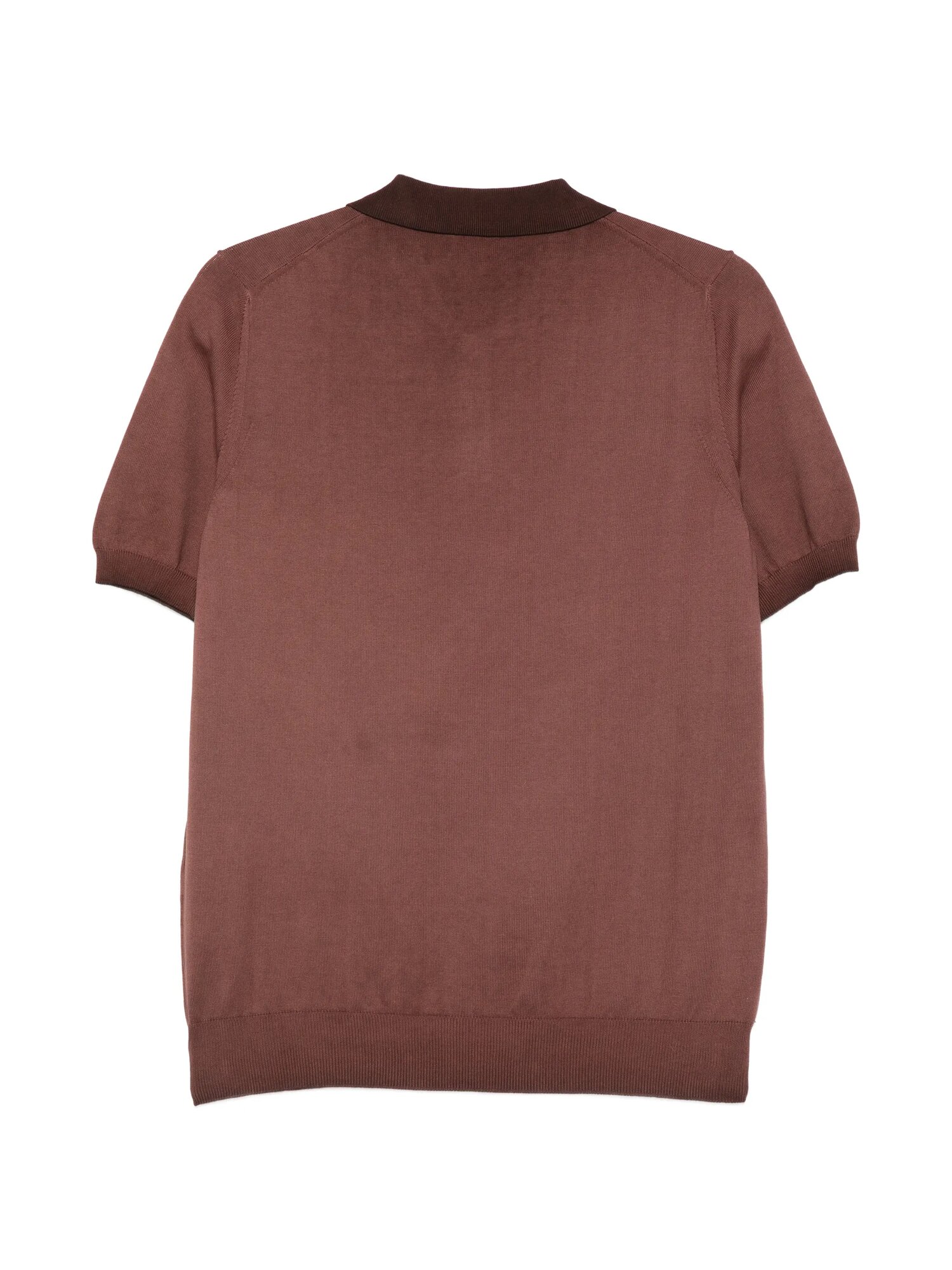 Рубашка Alpha Studio Button polo shirt, размер 52, brown — фото 1