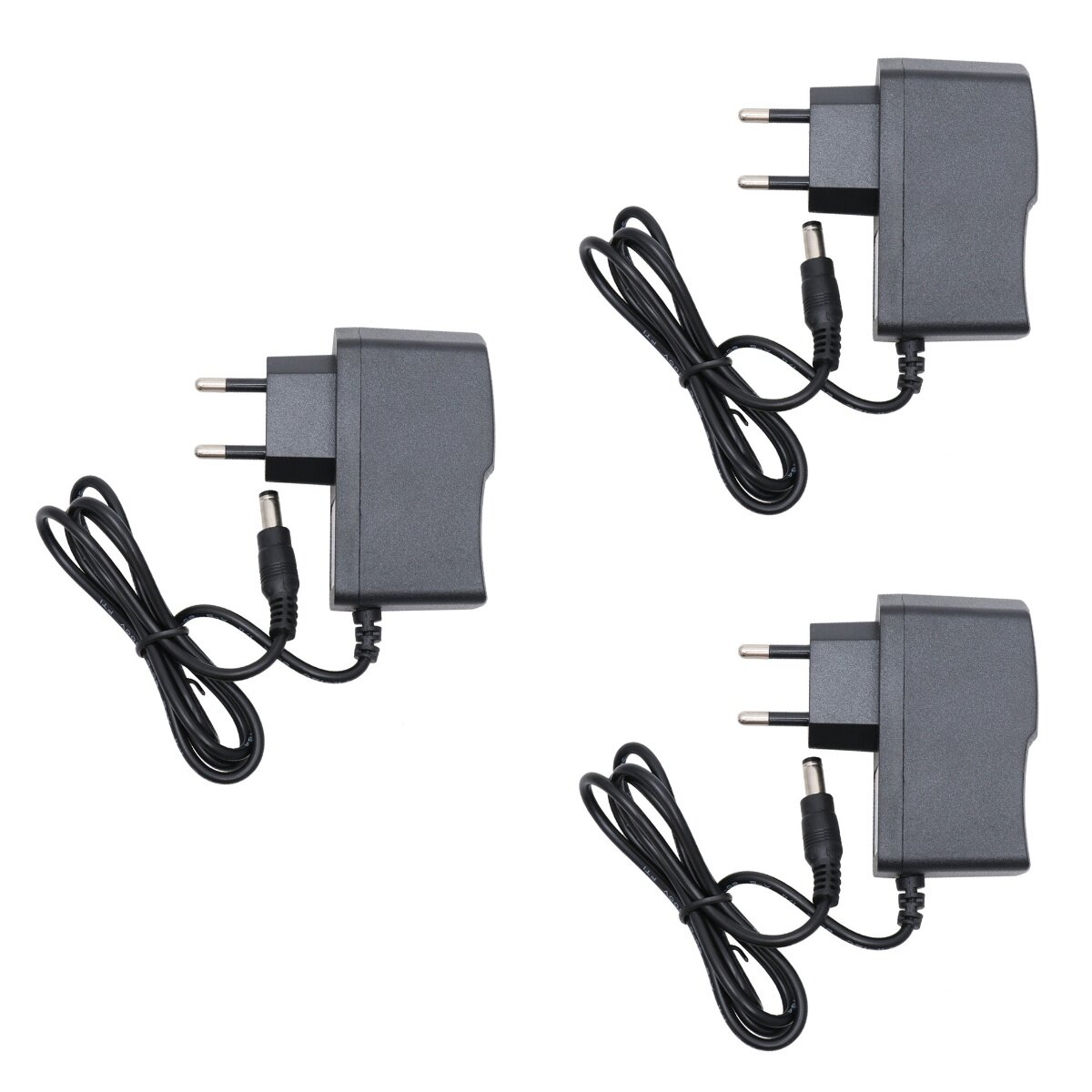 Сетевой блок питания 12в 1а с европейской вилкой для домашнего видеонаблюдения