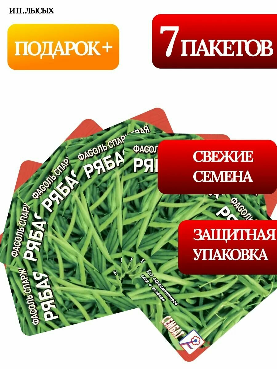 Семена Фасоль "Рябая"