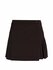 Юбка LACOSTE Wrap pleated mini skirt, размер 38 EU, brown