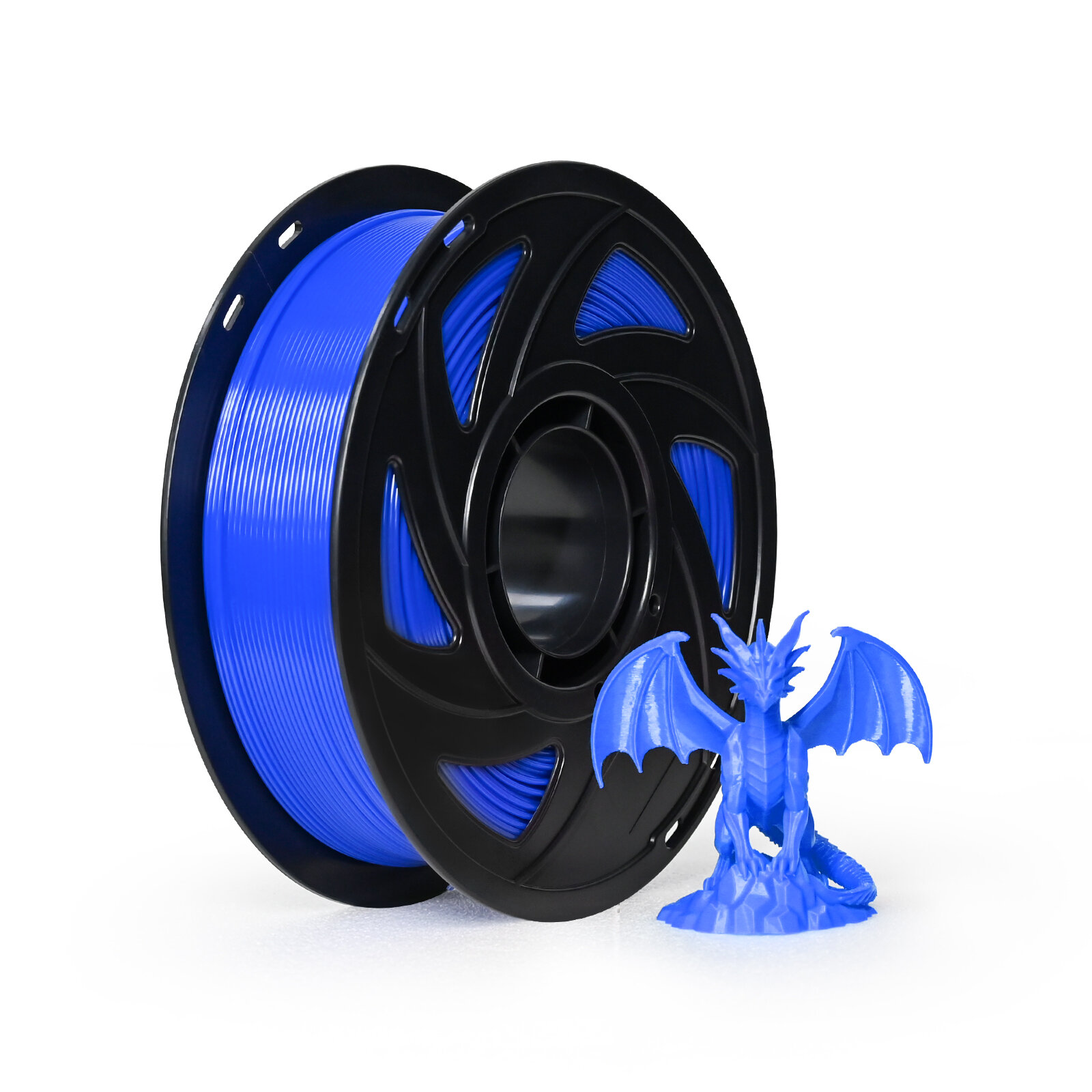 Высокоскоростная нить Tronxy PETG 1,75 мм 1 кг для 3D-принтера FDM, быстрая скорость 600 мм/с, синий