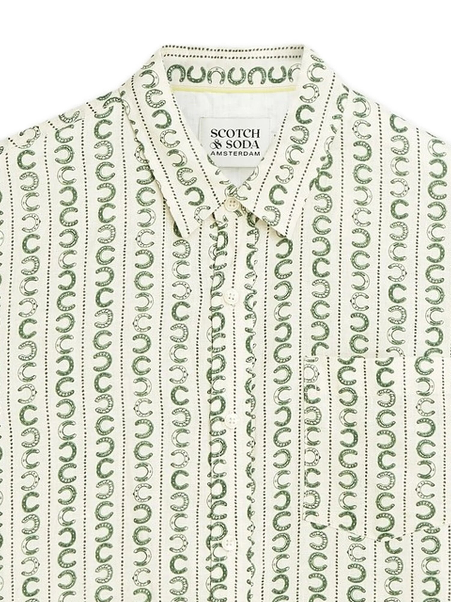 Рубашка SCOTCH & SODA Patterned shirt, размер M, разноцветный — фото 1