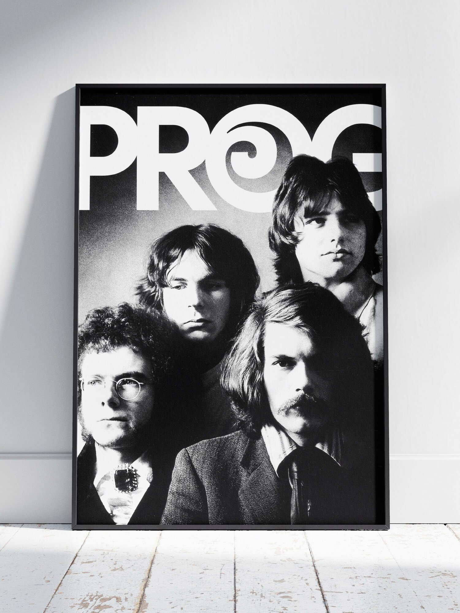 Плакат на стену для интерьера Кинг Кримсон (King Crimson 1) - Постер по музыке и артисту формата A4 (21x30 см)