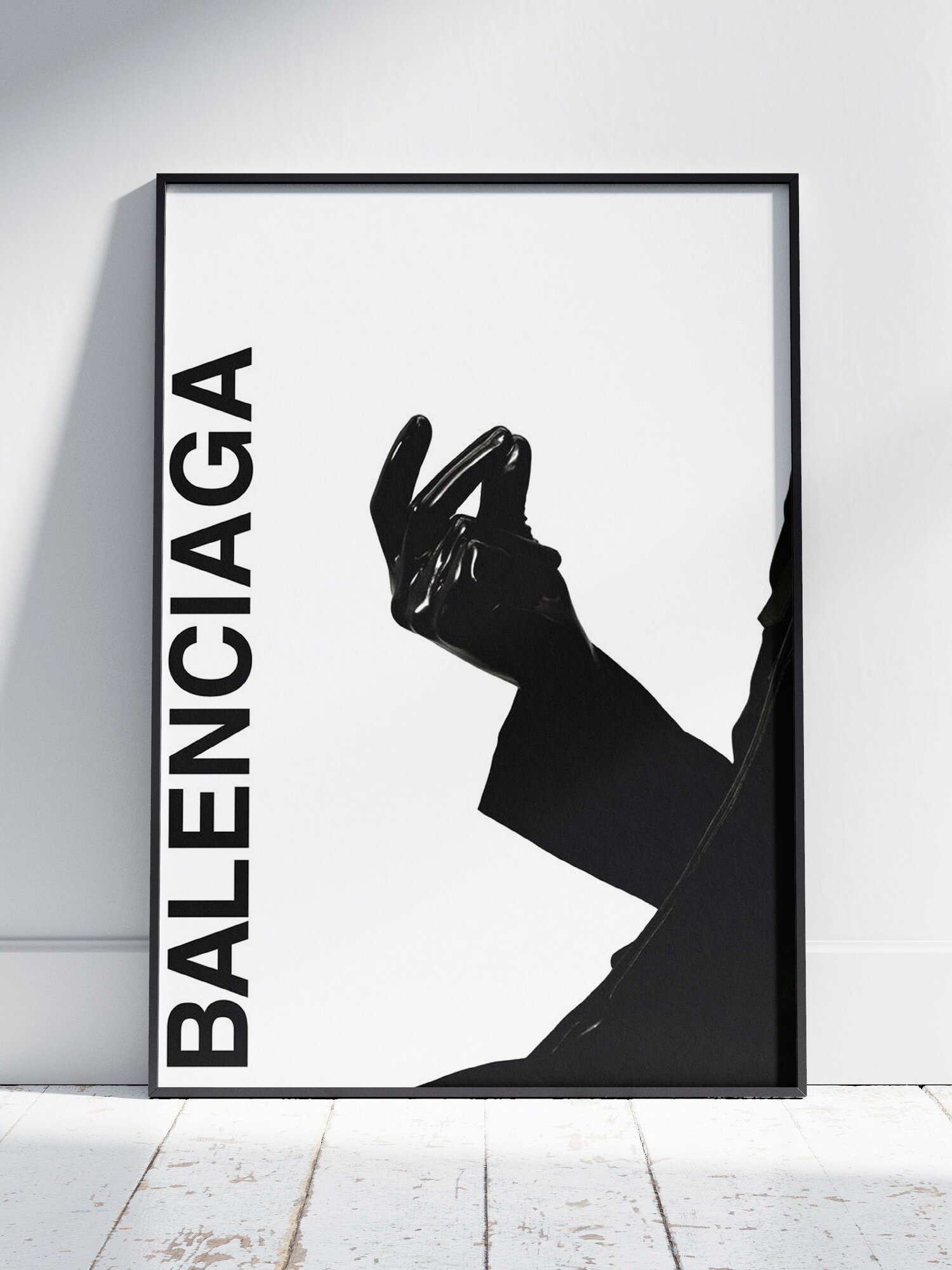 Плакат на стену для интерьера Баленсиага (Balenciaga 19) - Постер по модели, бренду и моде формата A4 (21x30 см)