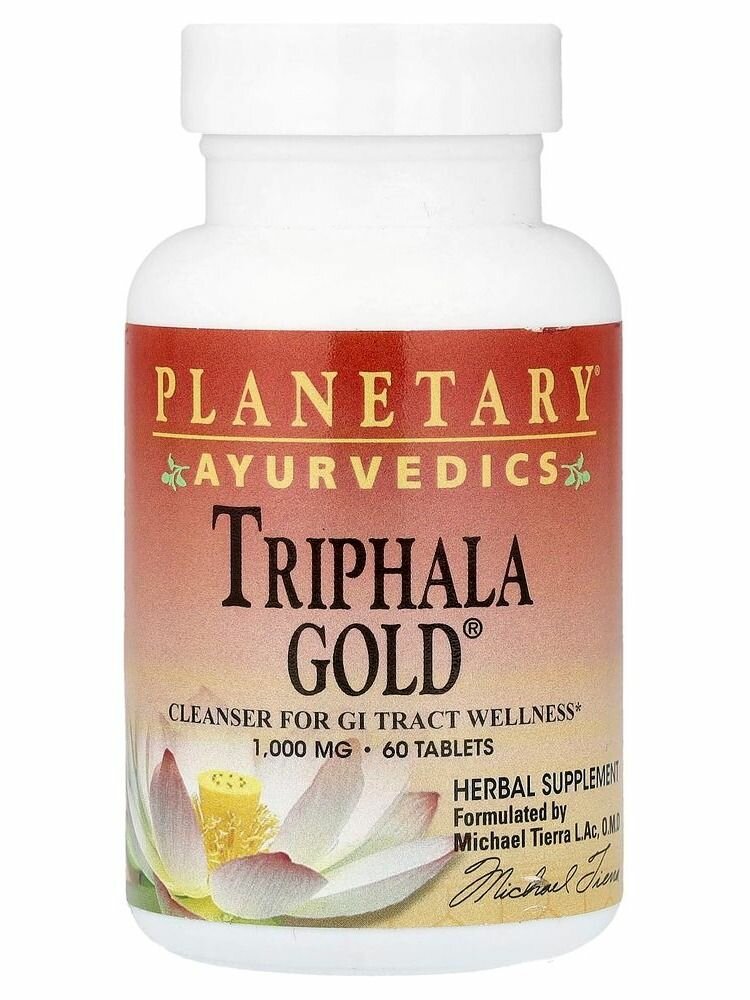 Трифала Голд, 60 таблеток, Planetary Herbals