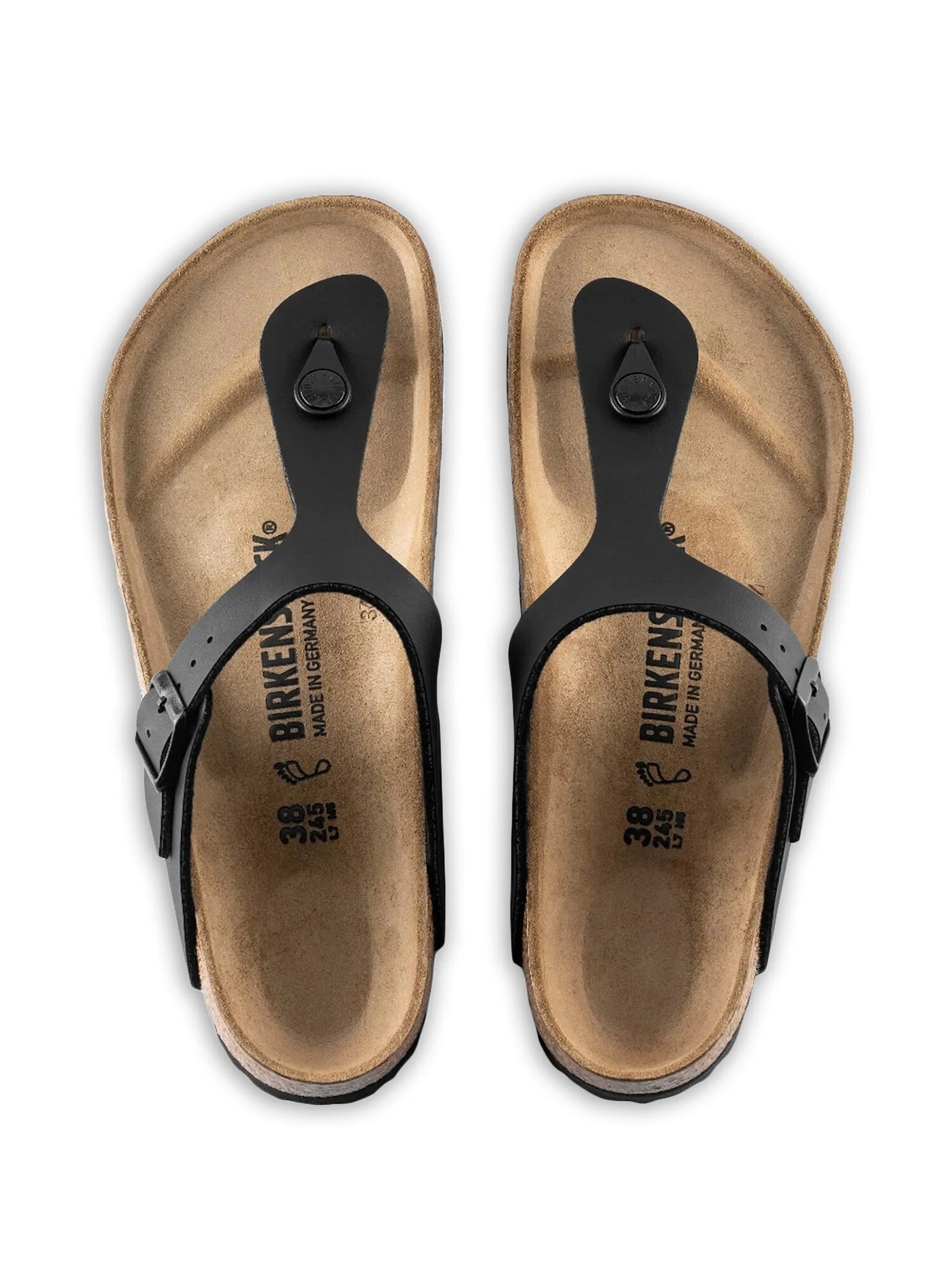 Босоножки Birkenstock Round-toe thong sandals, размер 41 EU — фото 1