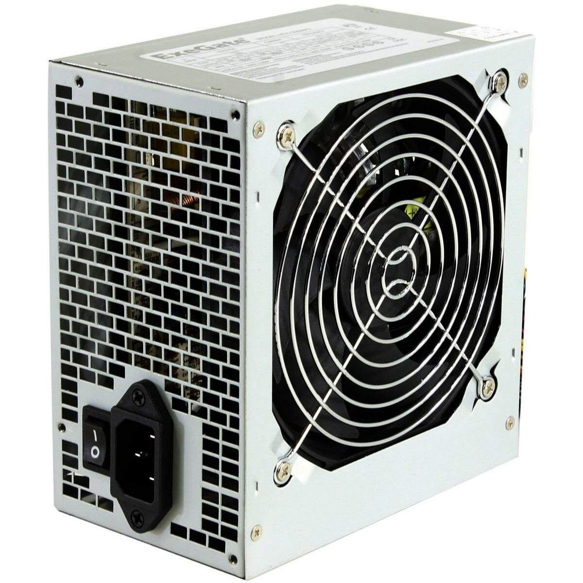 Блок питания ATX 500Вт Exegate ATX-500NPX (20+4pin) PPFC 120mm fan 3xSATA 2xIDE [EX224734RUS]