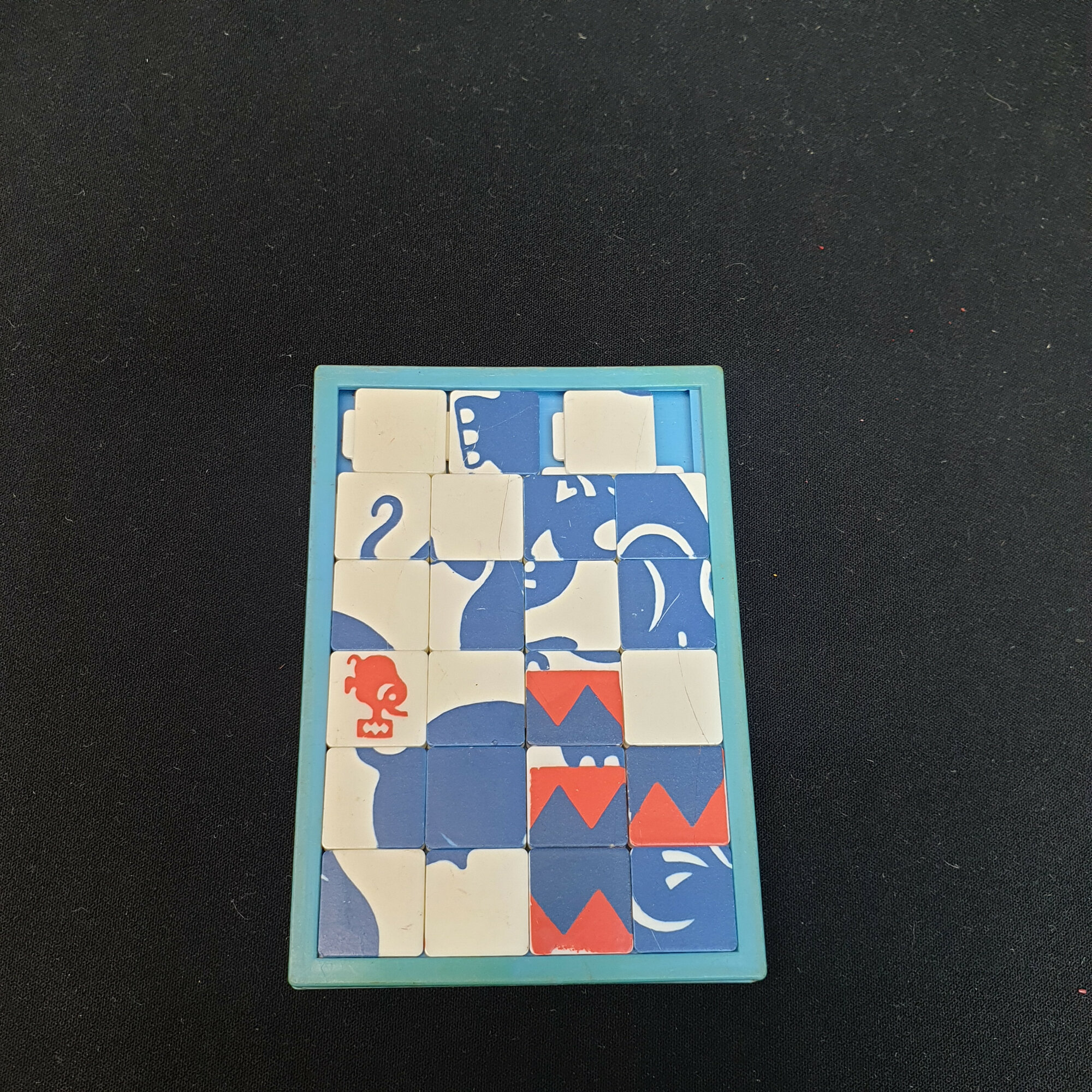Винтажная игра головоломка 9х6 см пластик СССР