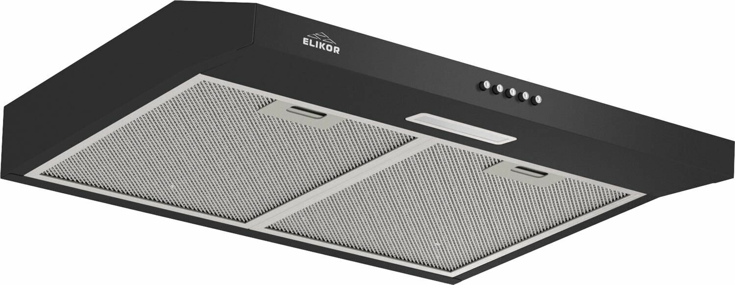 Встраиваемая вытяжка ELIKOR кухонная ONE 60 WH черная 298168