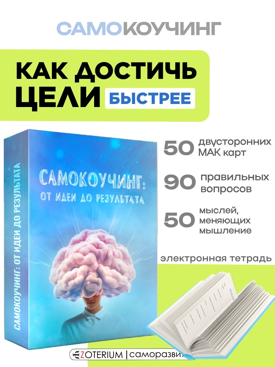 Метафорические коучинговые карты с вопросами МАК Самокоучинг