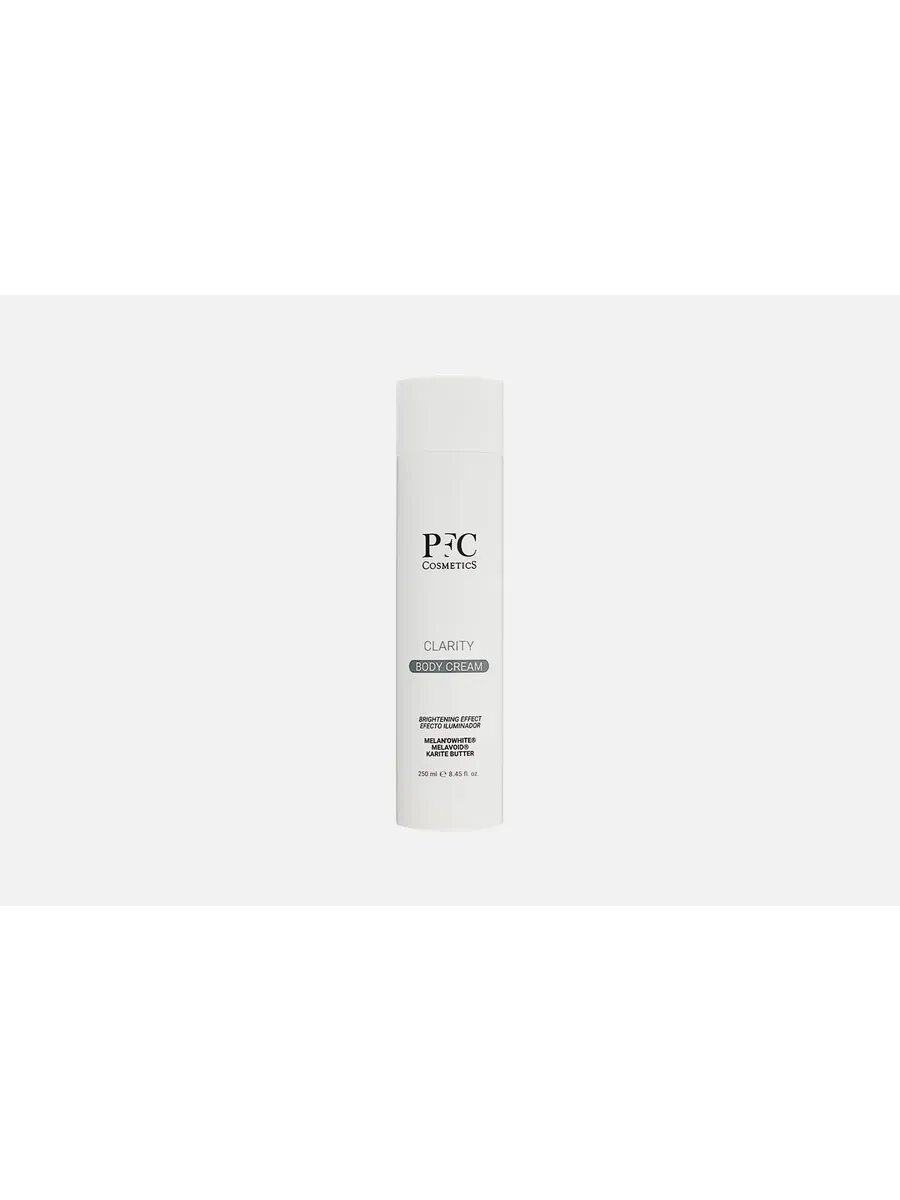 PFC COSMETICS Clarity Body Cream Крем для ровного тон 250мл