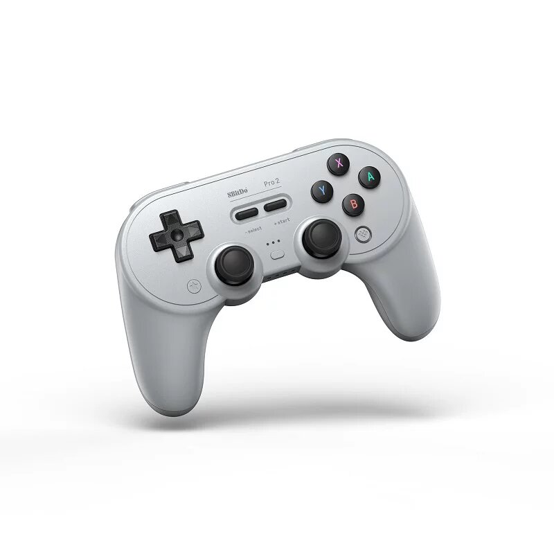 8bitdo Pro2 беспроводной Bluetooth-контроллер с датчиком Холла для ПК, Android и Nintendo Switch — серый