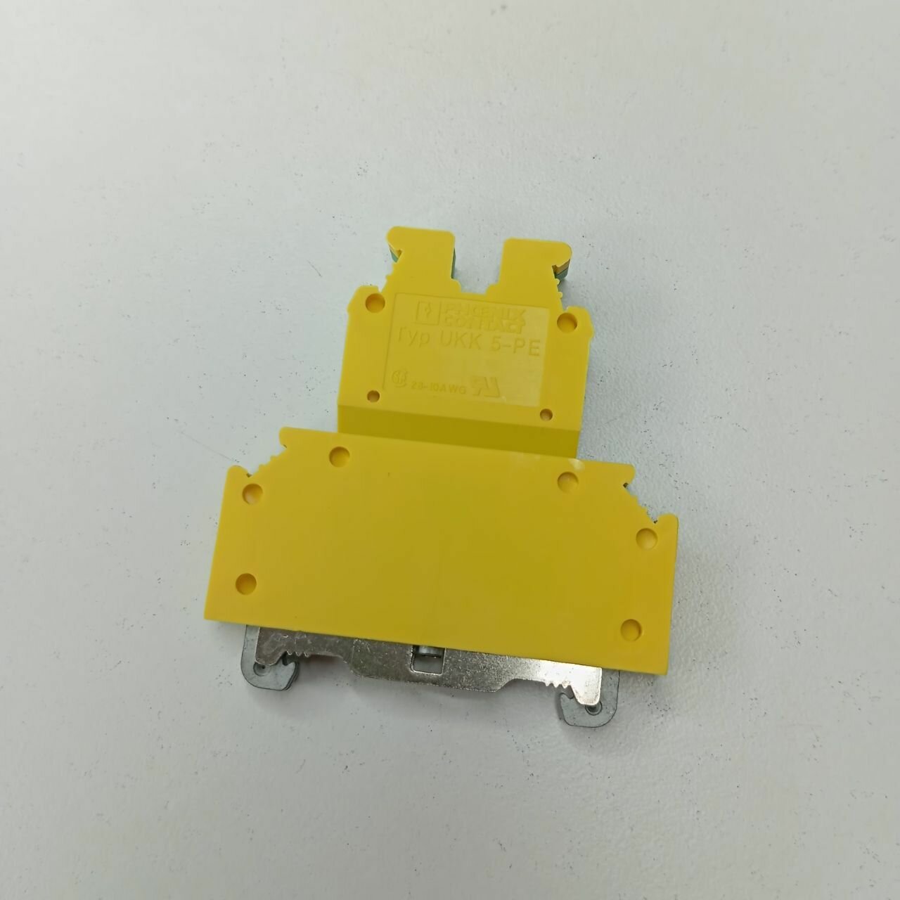 Клемма защитного провода Phoenix Contact UKK 5-PE-1 5036037, 1 шт