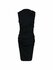 Платье Club 21 Draped sleeveless dress, размер 38, черный