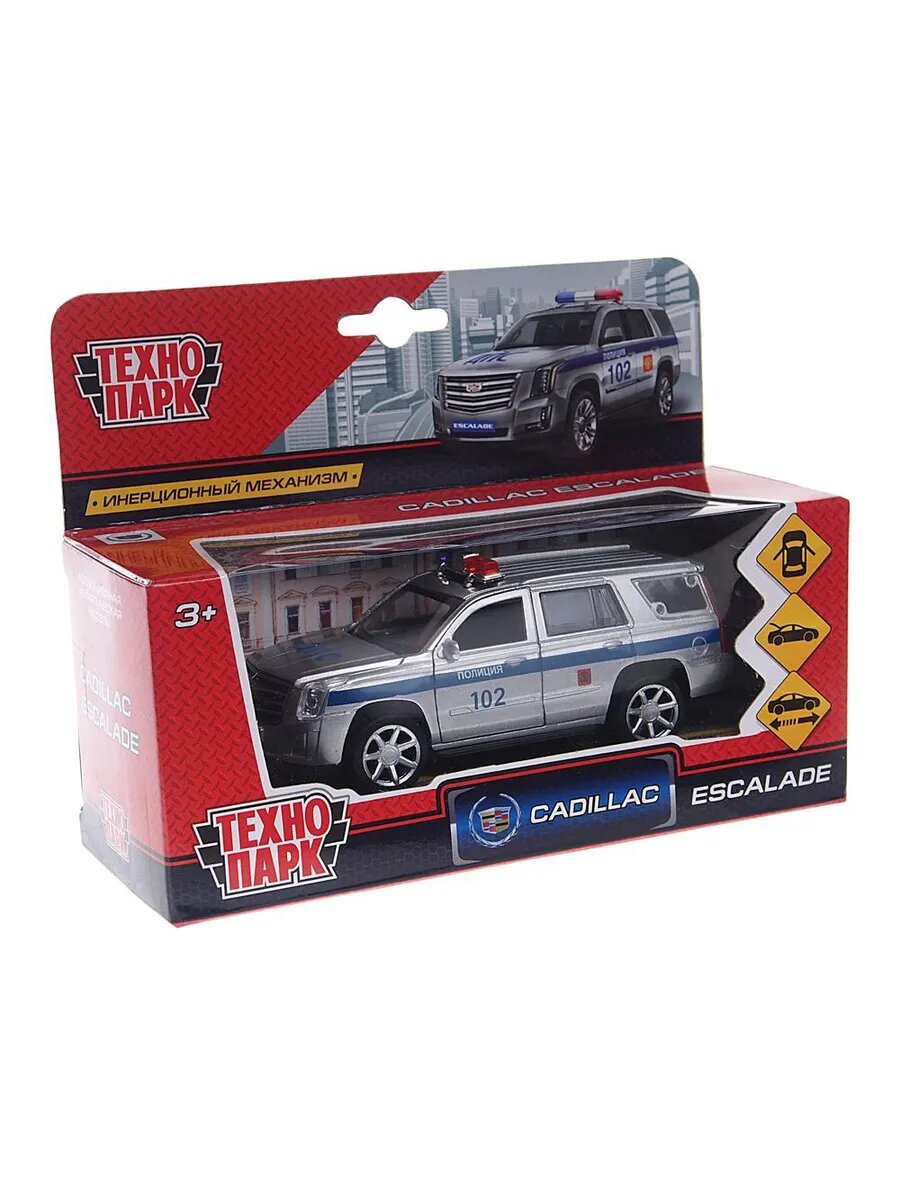 Модель автомобиля CADILLAC Escalade металлическая технопарк