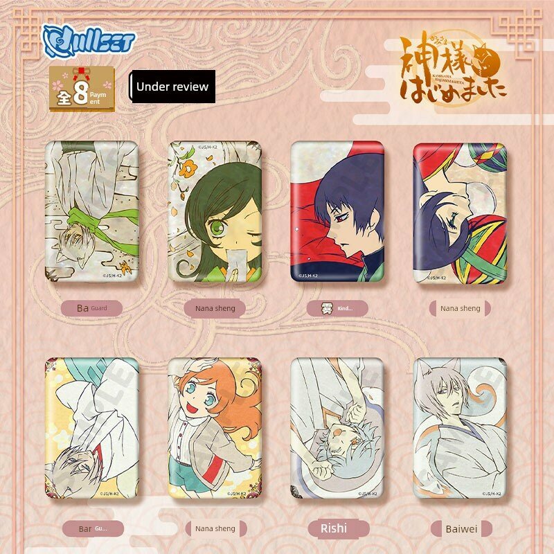 Набор значков Nullset Authentic Vitality Girl Enka God, двойной, Nanae Shiba Wei Ruiqi, жестяные [Серия перехода]