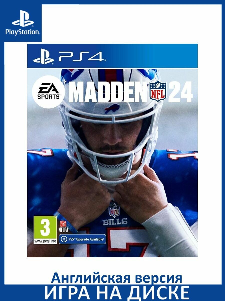 Игра Madden NFL 24 PS4, PS5 Диск на PlayStation 4 и PlayStation 5 Английская версия