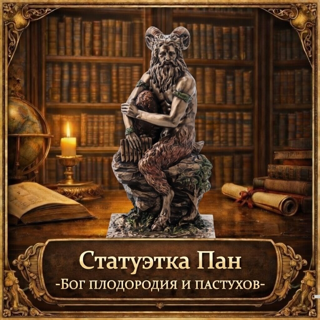 Статуэтка Пан - бог плодородия и пастухов