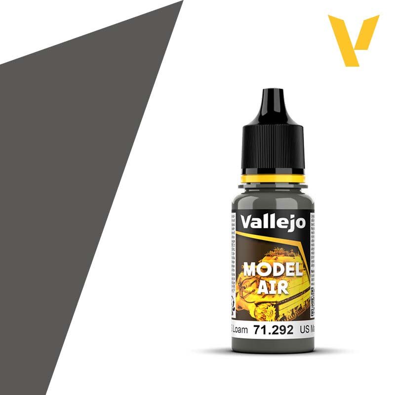 Краска Vallejo 71.292 серии Model Air US Loam 17 мл. акриловая