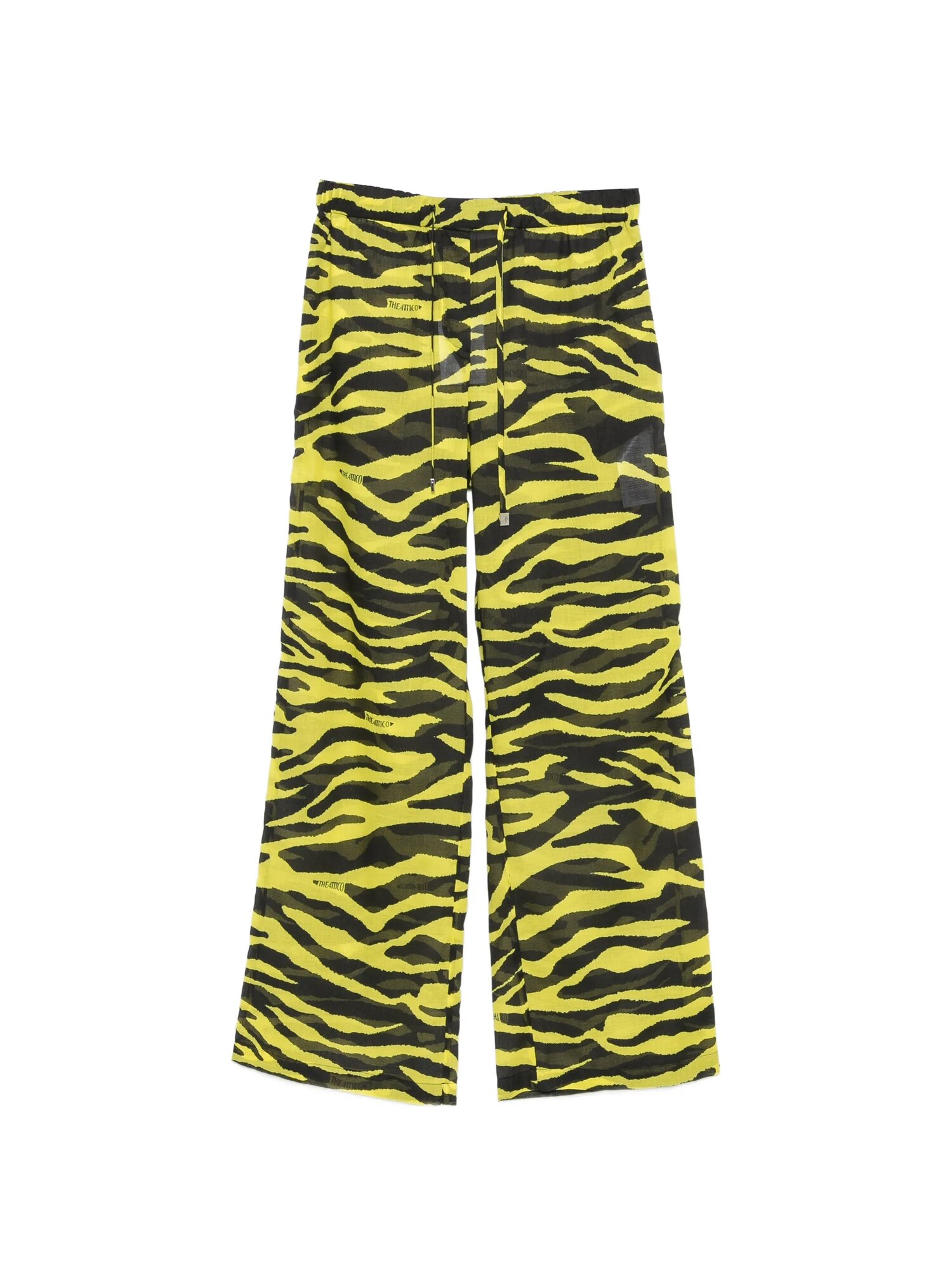 Брюки Zebra-print drawstring trousers
