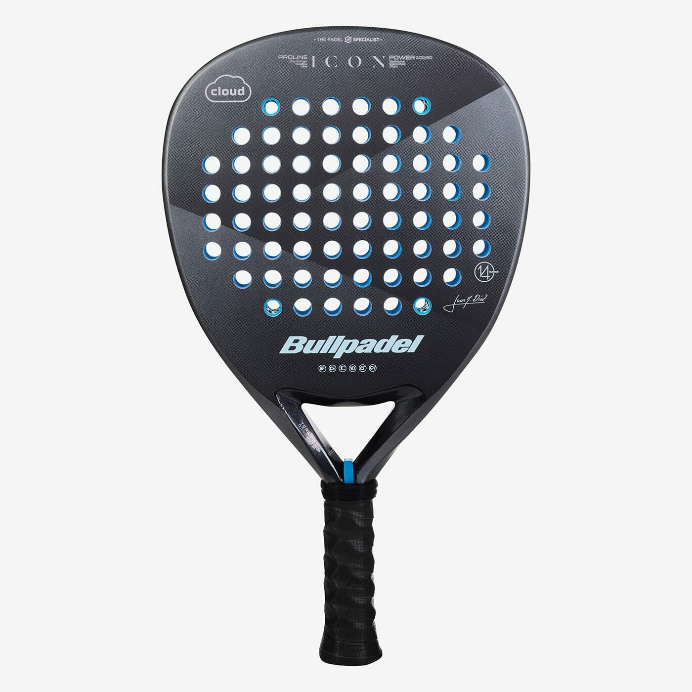 DECATHLON ракетка для падел тенниса Bullpadel Icon Cloud 25, светло-серый