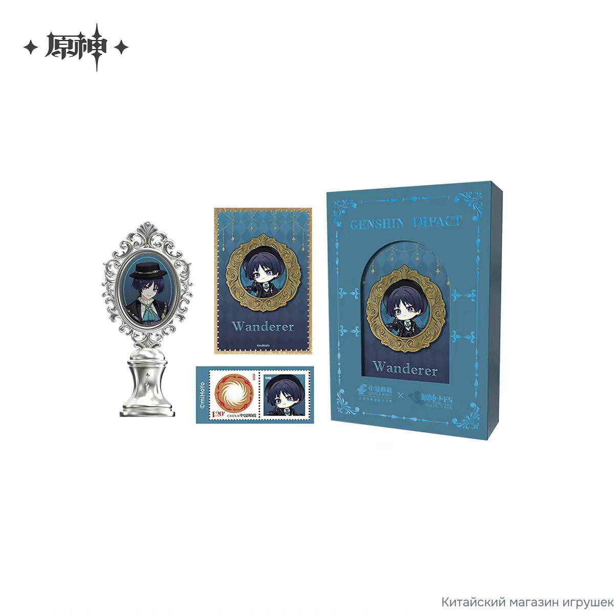 Genshin Impact 2026 Gathering Series Wax Seal Gift Box Акрилик Аниме фигурка