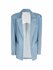 Пиджак FEDERICA BASSI Peak-lapel open-front blazer, размер 40