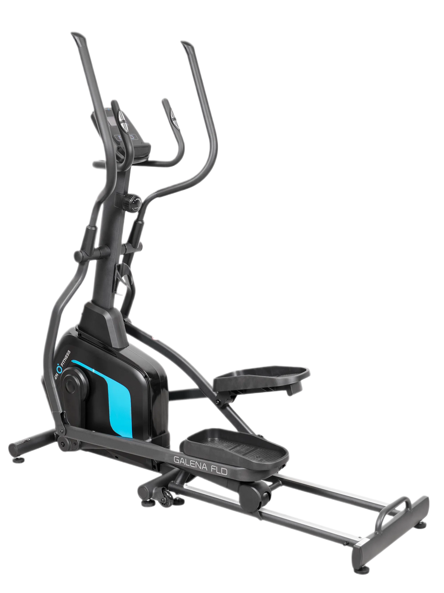 Эллиптический тренажер Oxygen Fitness GALENA FLD, 10 уровней нагрузки, черный