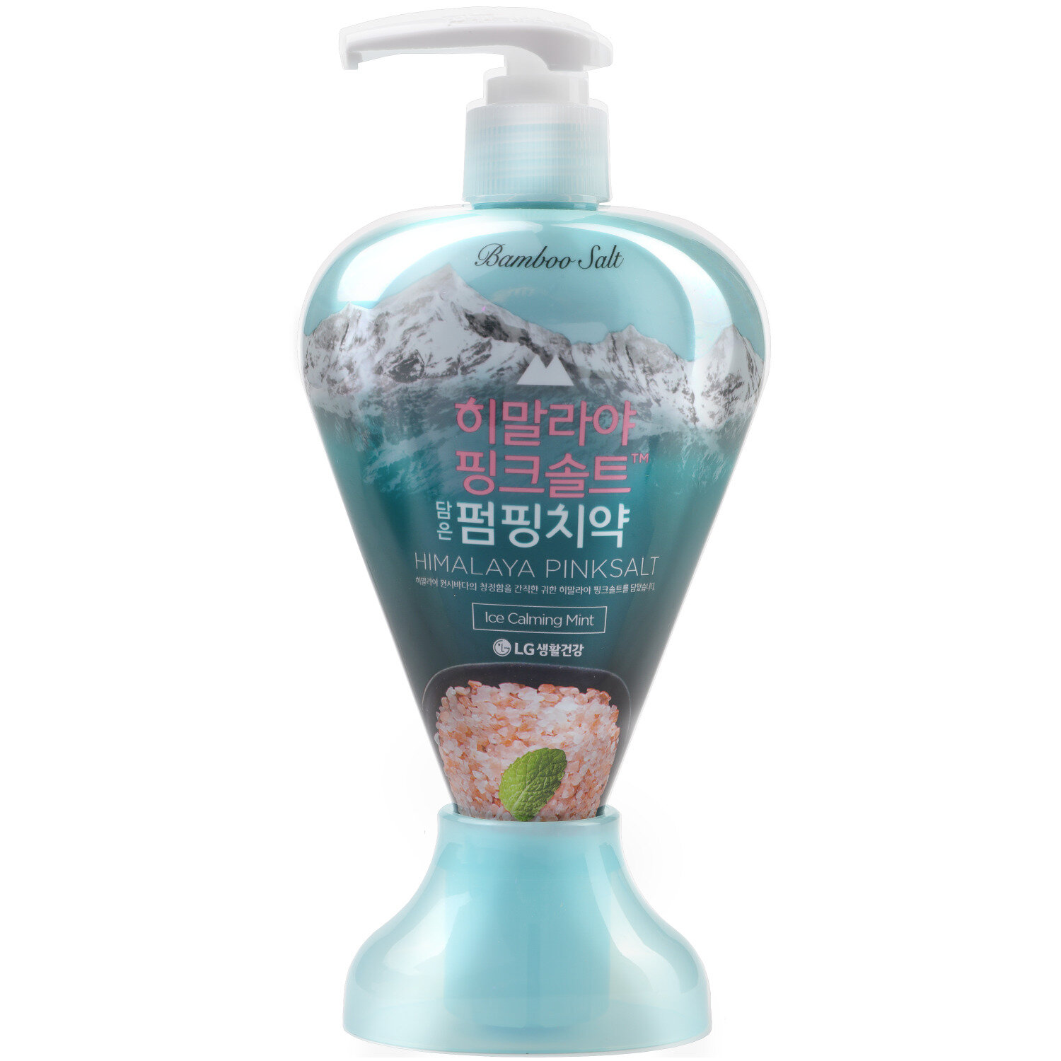 PERIOE Pumping Himalaya Pink Salt Ice Calming Mint Зубная паста с розовой гималайской солью 285 мл