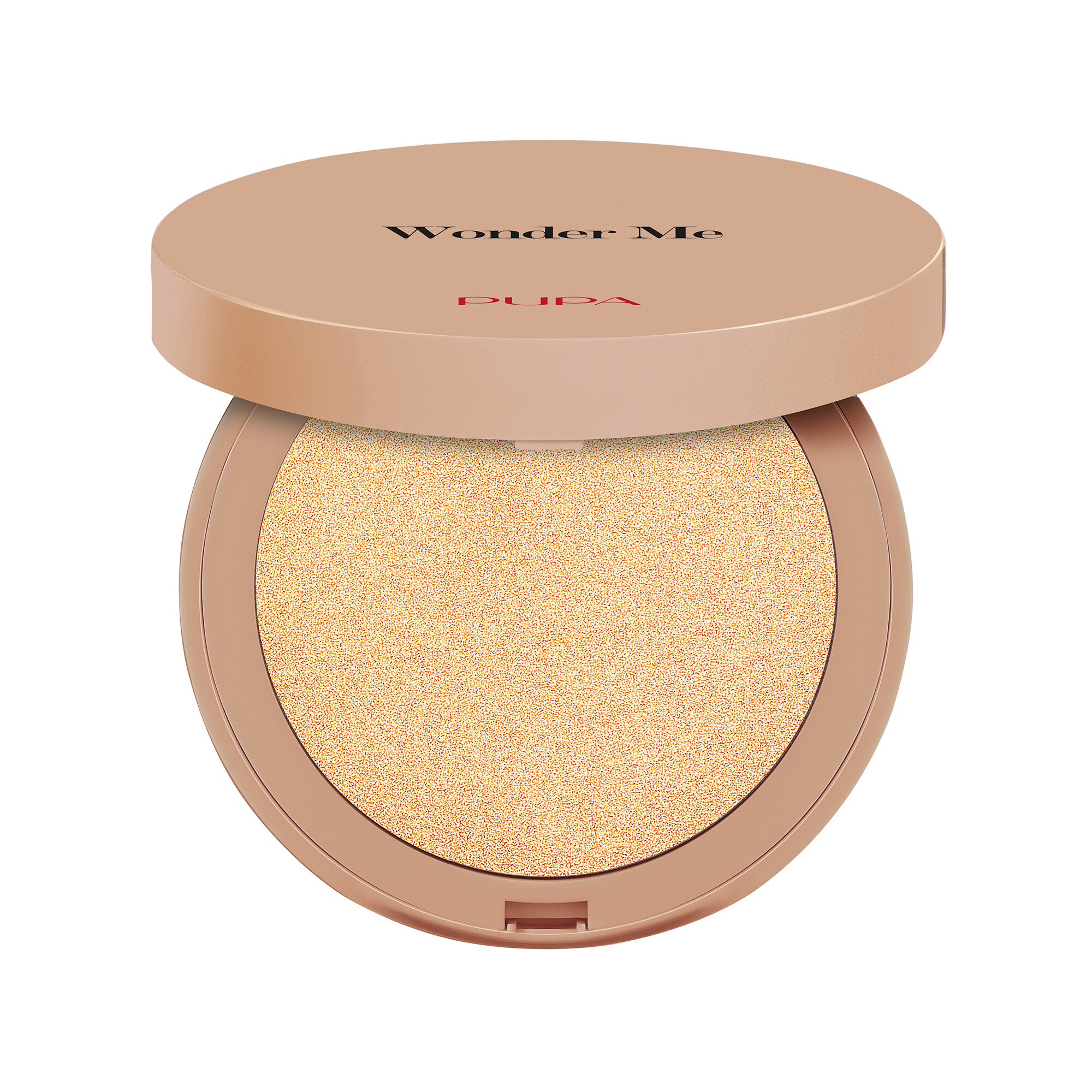 PUPA WONDER ME Компактный хайлайтер для лица Чистое золото