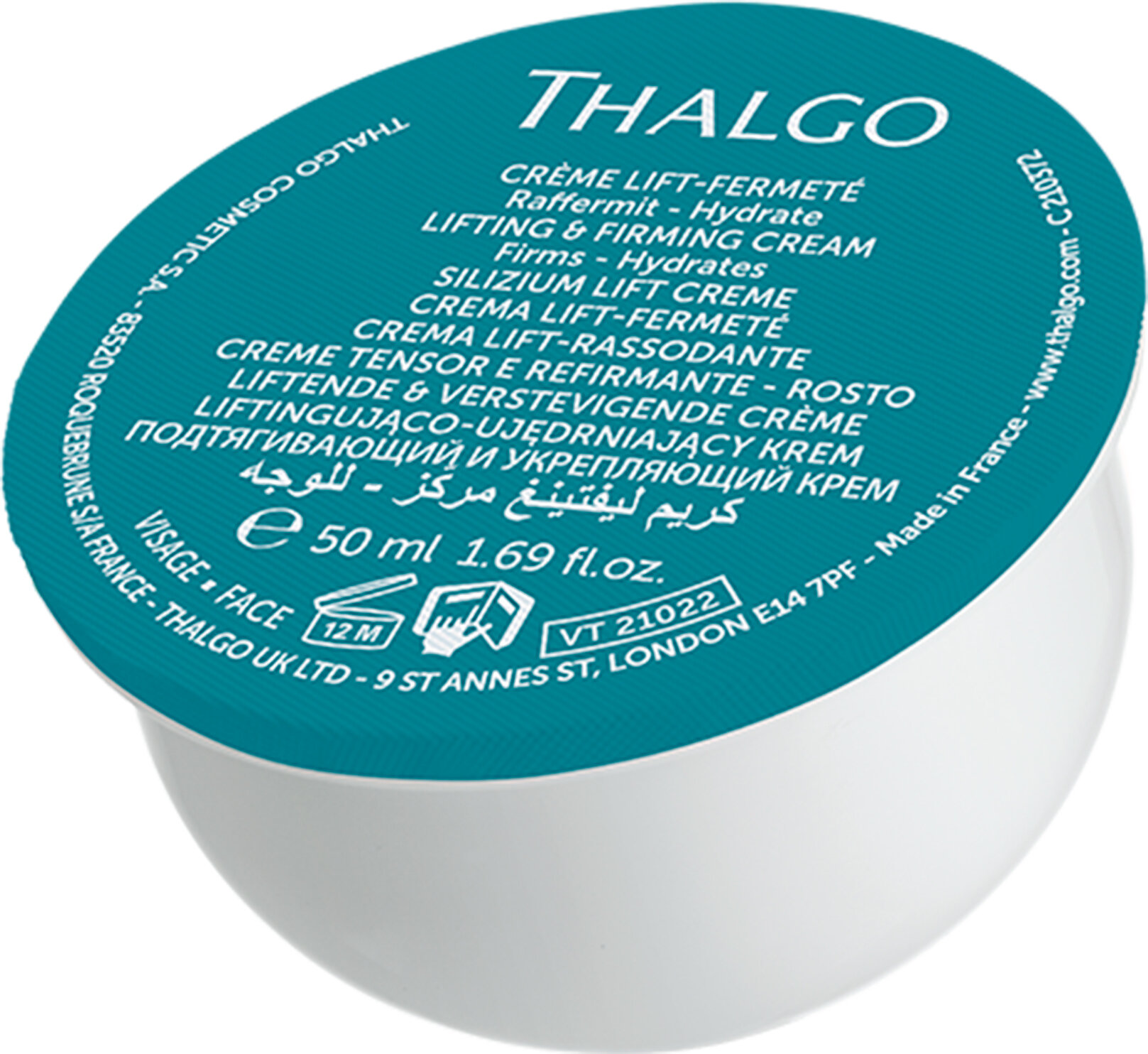 Thalgo Подтягивающий и укрепляющий крем (сменный блок) Lifting & Firming Cream Refill 200ml