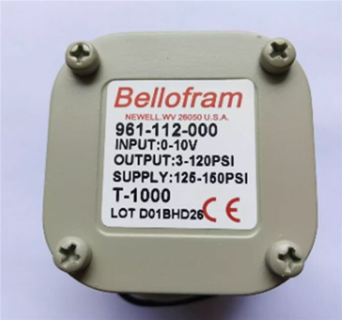 Модуль BELLOFRAM 961-112-000 T-1000 Electrical Proportional Valve Converter
