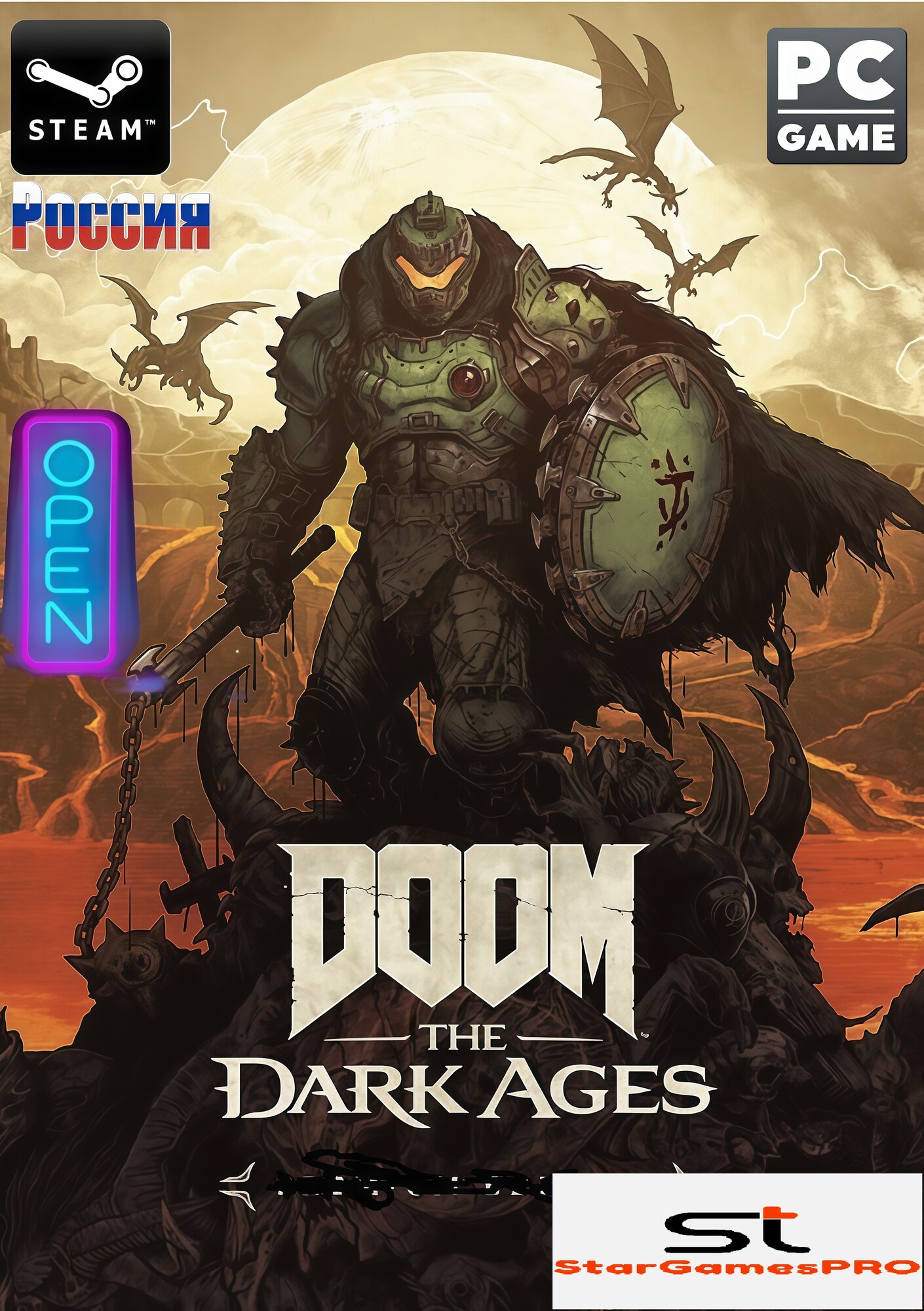Doom: The Dark Ages - Premium Edition игра на аккаунте для ПК с OFF активацией для Steam (PC) РФ + СНГ