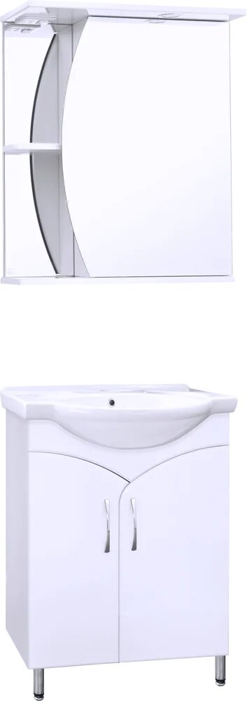 Мебель для ванной комнаты Style Line Эко Стандарт №15 60 белая