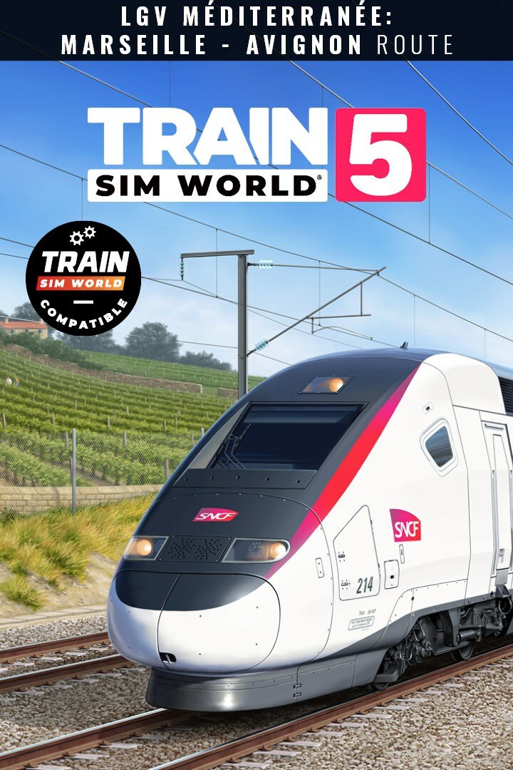 Train Sim World® 5: LGV Méditerranée: Marseille - Avignon — Lgv Méditerranée Marseille Avign — дополнение (DLC) для Xbox