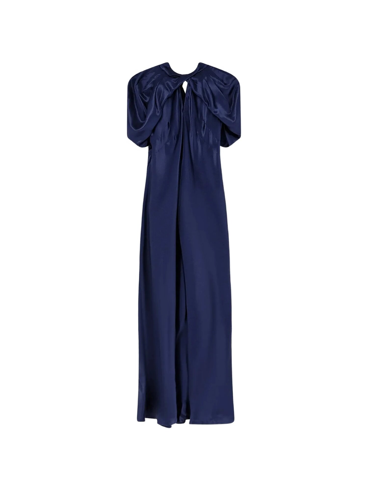 Платье Draped back-tie maxi dress