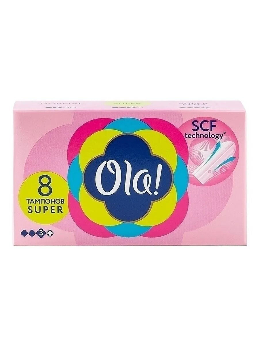 Тампоны Ola! Super 8 шт