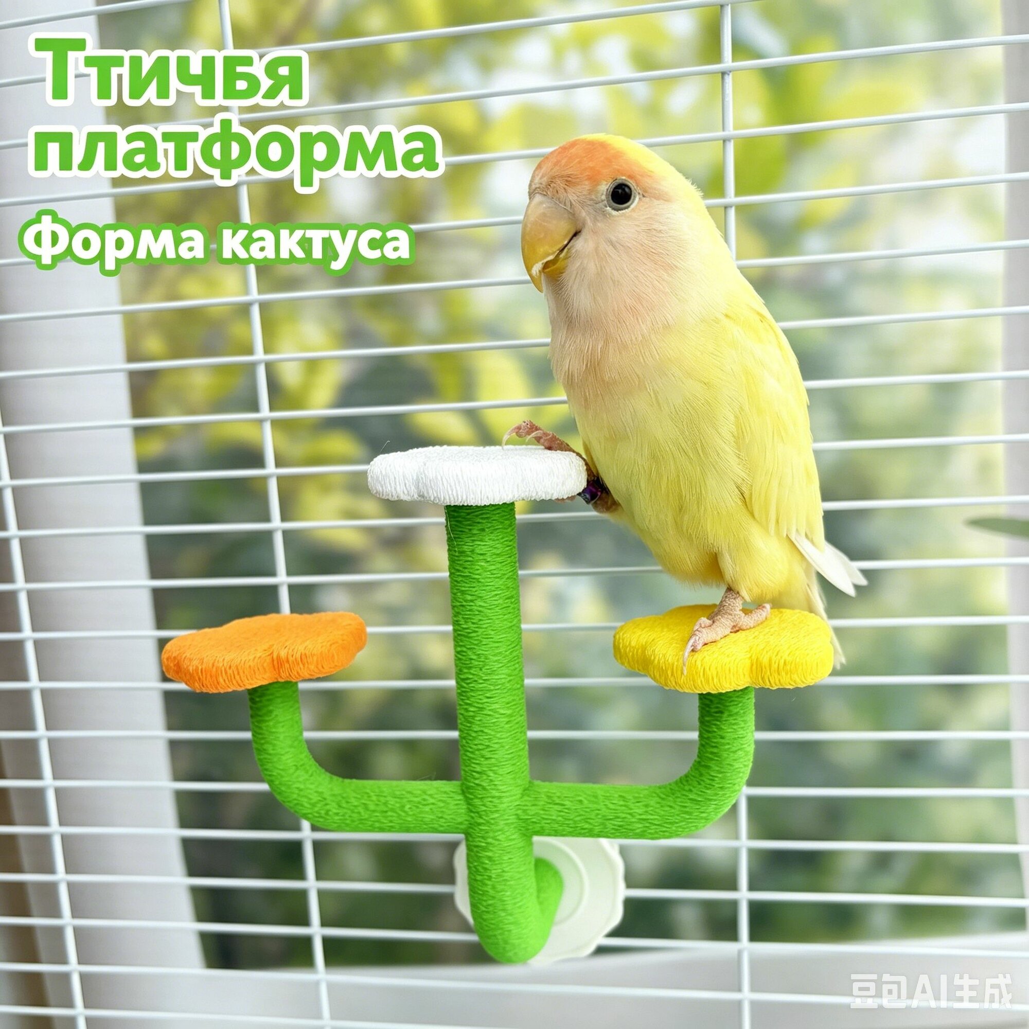 Птичьи игрушки - платформа обитания для птиц