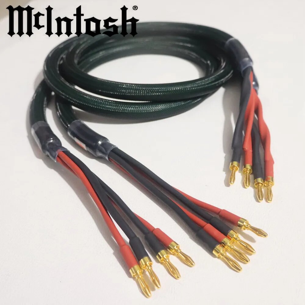 McIntosh Аудиокабель, 2 м, черный матовый