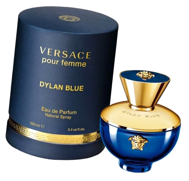 Versace Dylan Blue - женский парфюм 100 мл / Версаче Пур Фам Дилан Блю парфюмерная вода