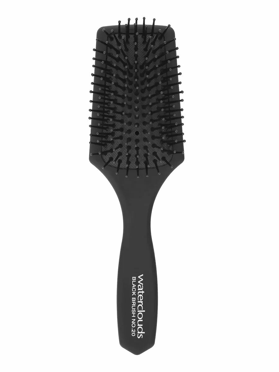 Waterclouds Расческа для волос Black Brush 20 Paddelborste