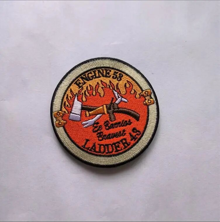 Тактический патч для одежды USA Red Wing Murphy Engine 53 patches Ladder 43 2